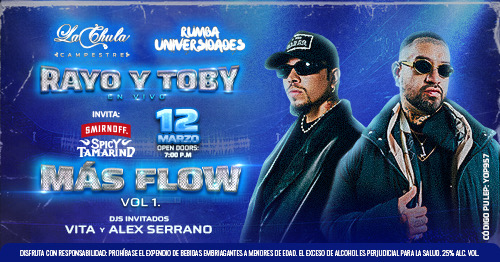 MÁS FLOW VOL.1 RAYO Y TOBY